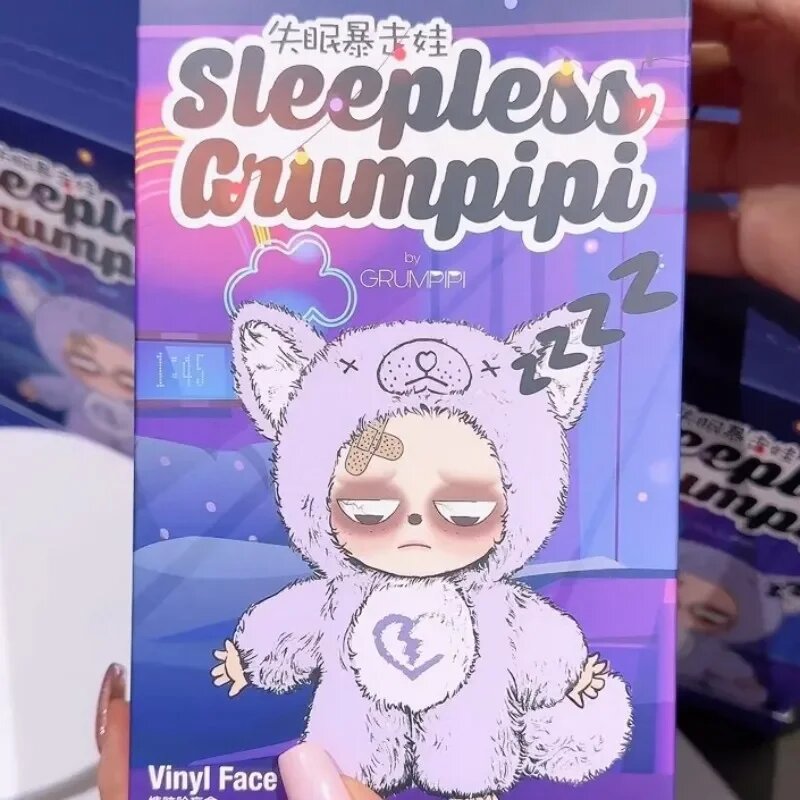 Sleepless Grumpipi, виниловая кукла, 1PC Blind Box