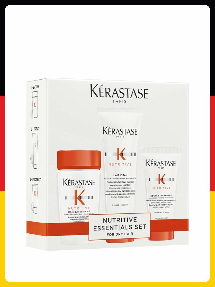 Набор для ухода за волосами Kerastase Nutritive Discovery Set, 1 шт.