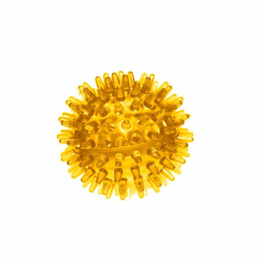 Чудо-мячик мини массажер для тела желтый (диаметр 5,8 см.), 1 шт.