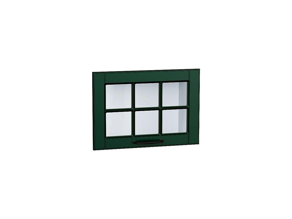 VVT Фасад Комплект фасадов Дублин со стеклом для каркаса Ф-84 ВГ500 Special Green, МДФ/Стекло Special Green, 354*496*16