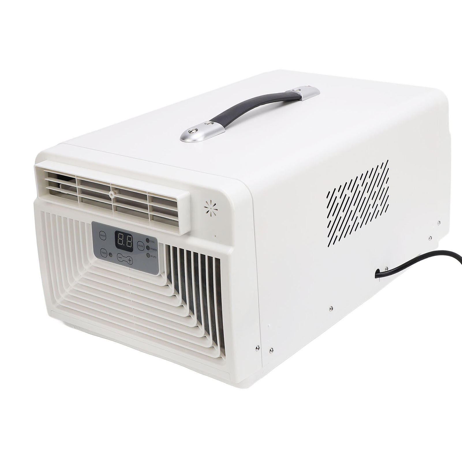 Portable Air Conditioner Mini AC Unit 2300BTU 300W EU Plug 220V Touch Remote Control ABS Aluminium Alloy 14000g for Dorm Kitchen Study Room Rent Home Office Camping Pet
