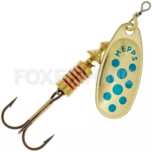 Блесна вращающиеся Mepps Comet Pts №00 1,5гр. #blue gold