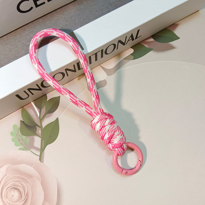 Брелок "Белая роза", для мобильного телефона