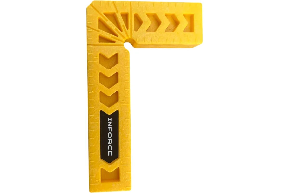 Inforce прижимной угольник из полимера 80x50 мм 06-11-84 компактный элемент сборки