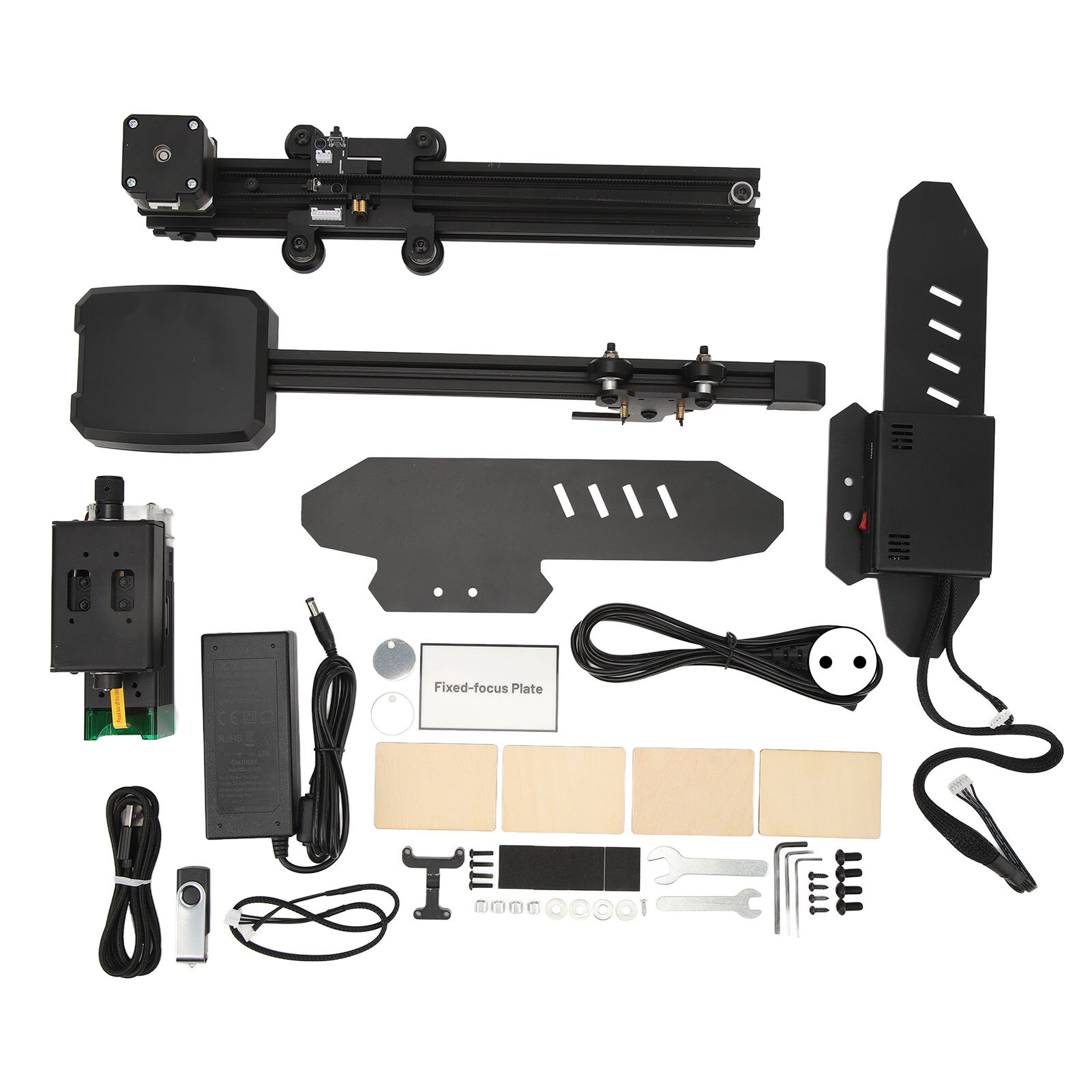 Мини-гравер 5 Вт – безопасный компактный станок для дерева и металла