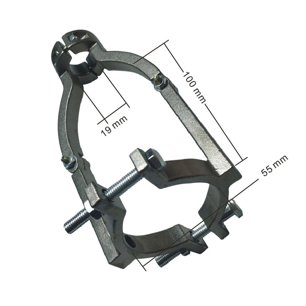 Квадратное врезное долото с фикс. кронштейном для дрели