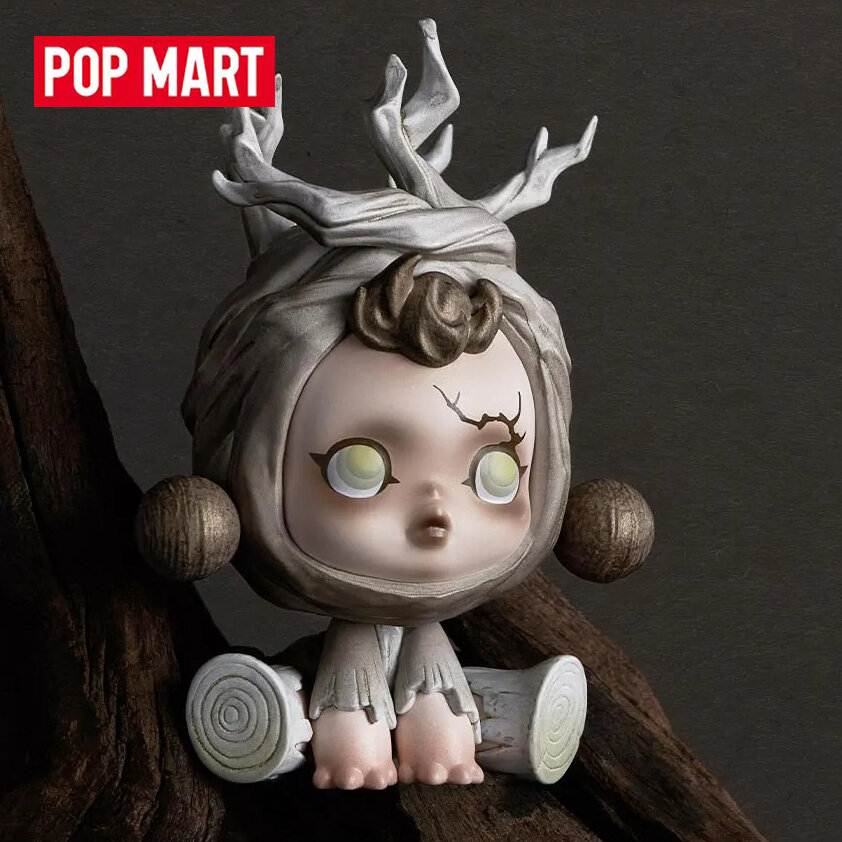 Коллекционная фигурка Слепая коробка POP MART SKULLPANDA The Ink Plum Blossom-The Root