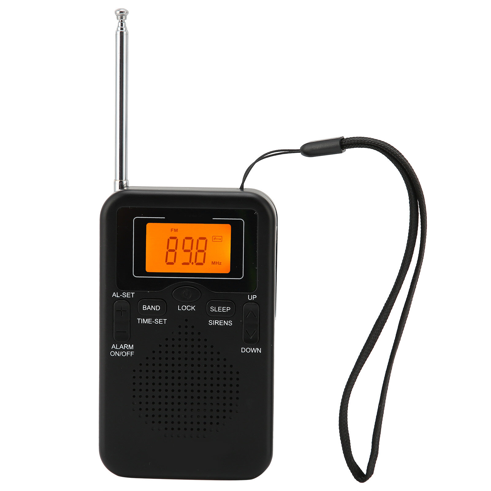 Портативный карманский радио Digital AM FM Radio Pretiver с долгосрочным приемом