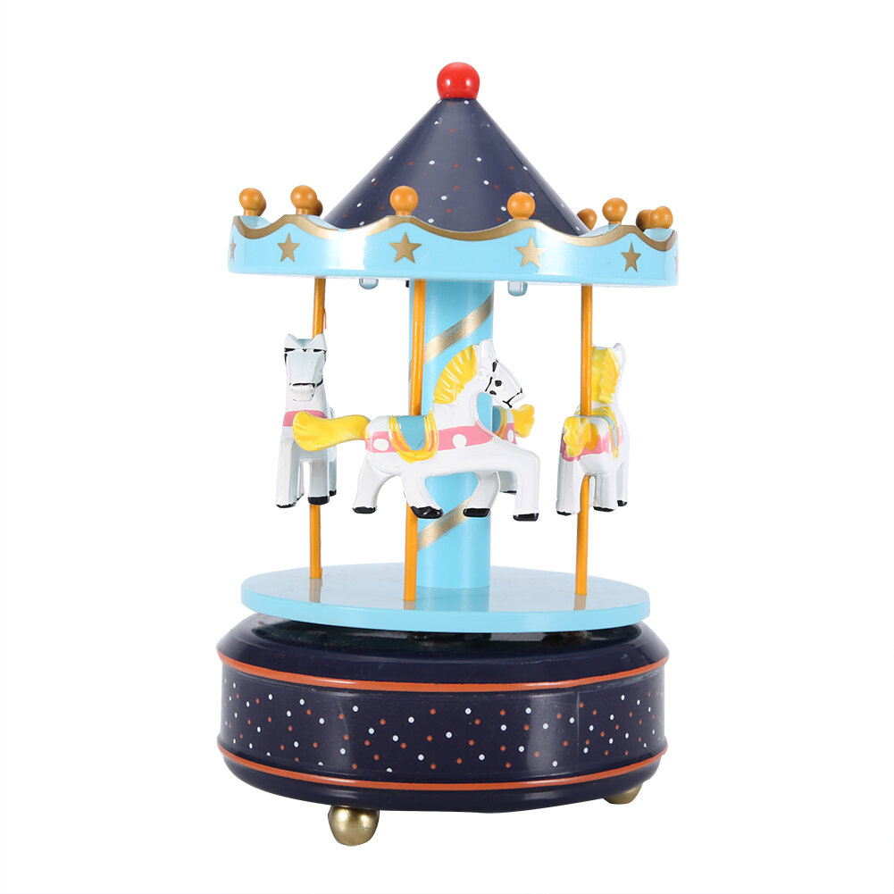 Музыкальная шкатулка Merry GO Round, подарок-карусель, подарок на Рождество, свадьбу, день рождения, декор