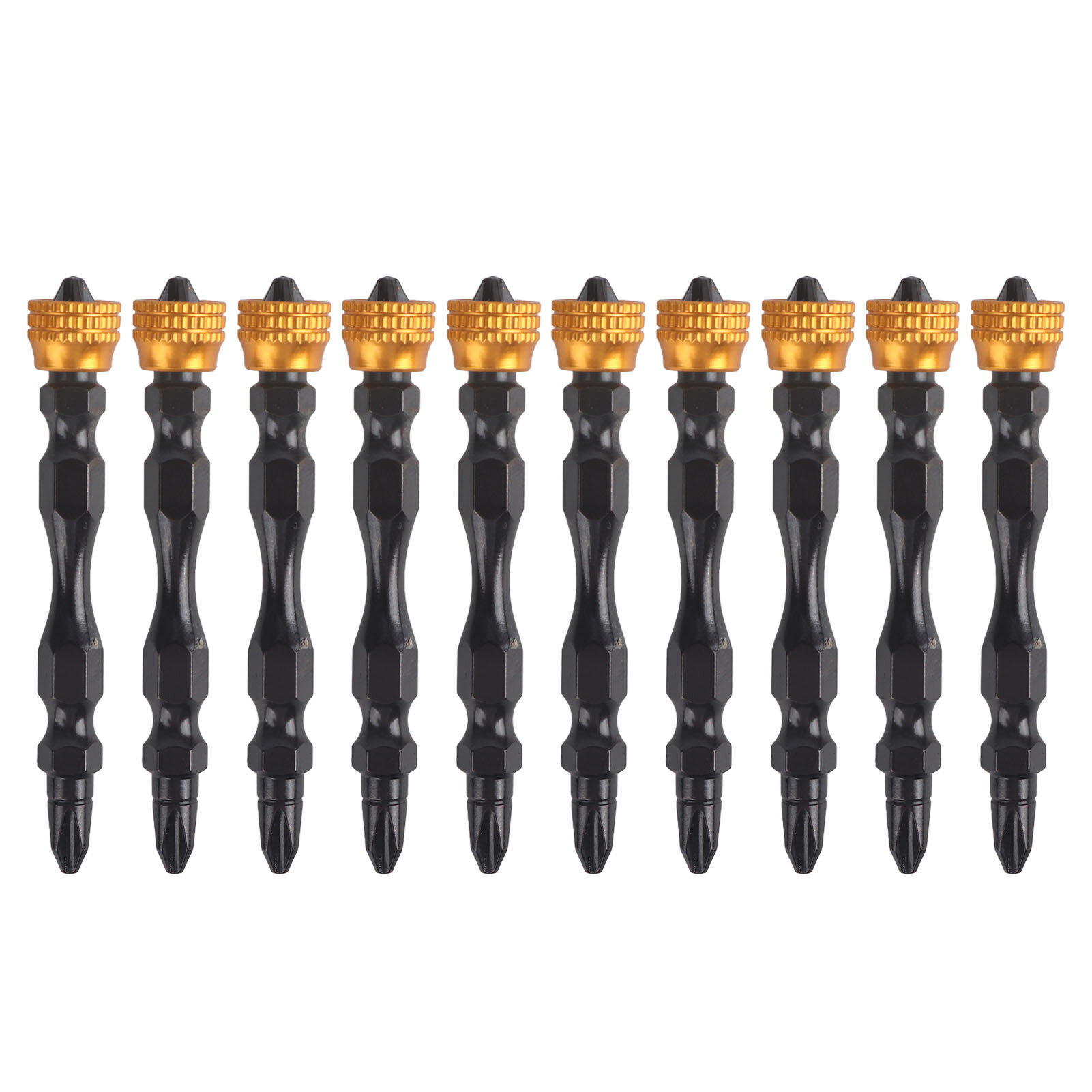 Магнитные биты PH2, 1/4 дюйма, 10 шт.