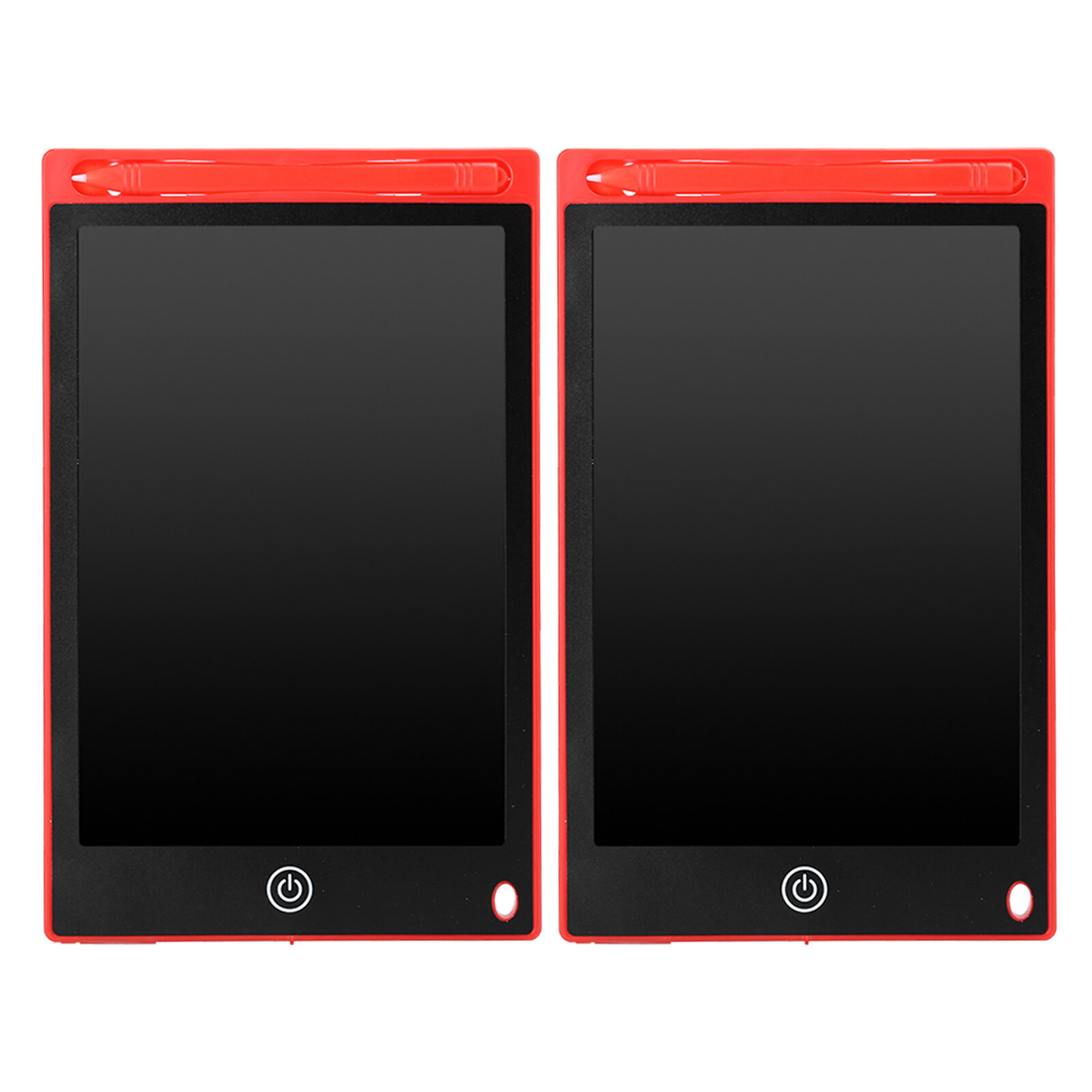 2 шт. 8,5-дюймовые электронные планшеты для рисования LCD, детские блокноты для семьи и школы, красные
