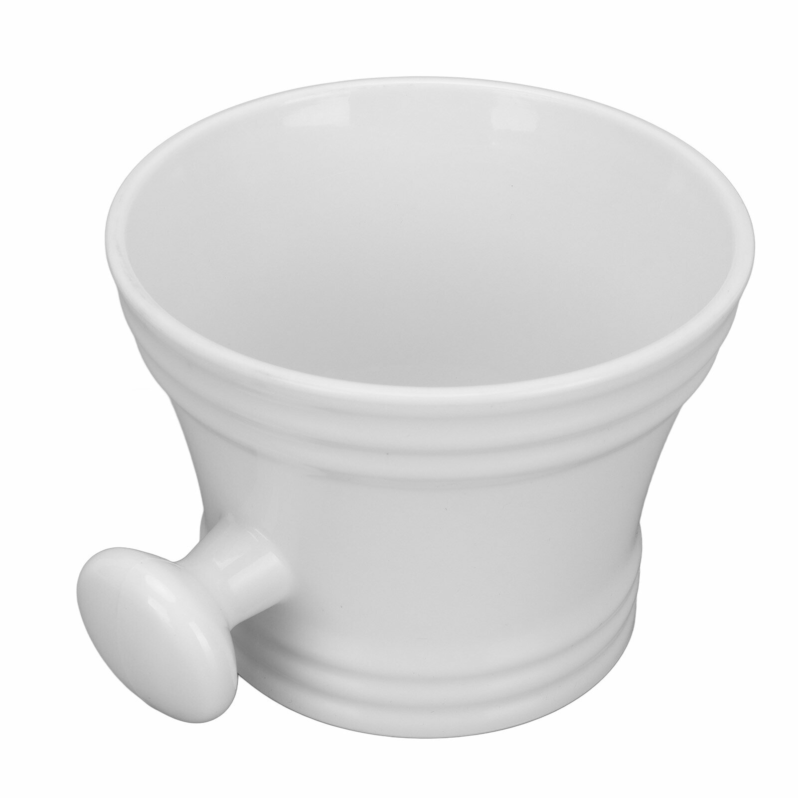 Бритье мыло чаша большая емкость портативных мужчин для бритья кружка с ручкой для дома и путешествия