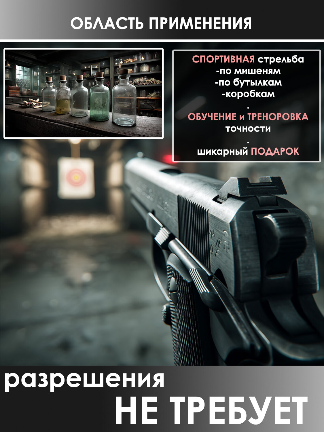 Пистолет пневматический Stalker S1911G ( Colt ) кал. 4,5 мм