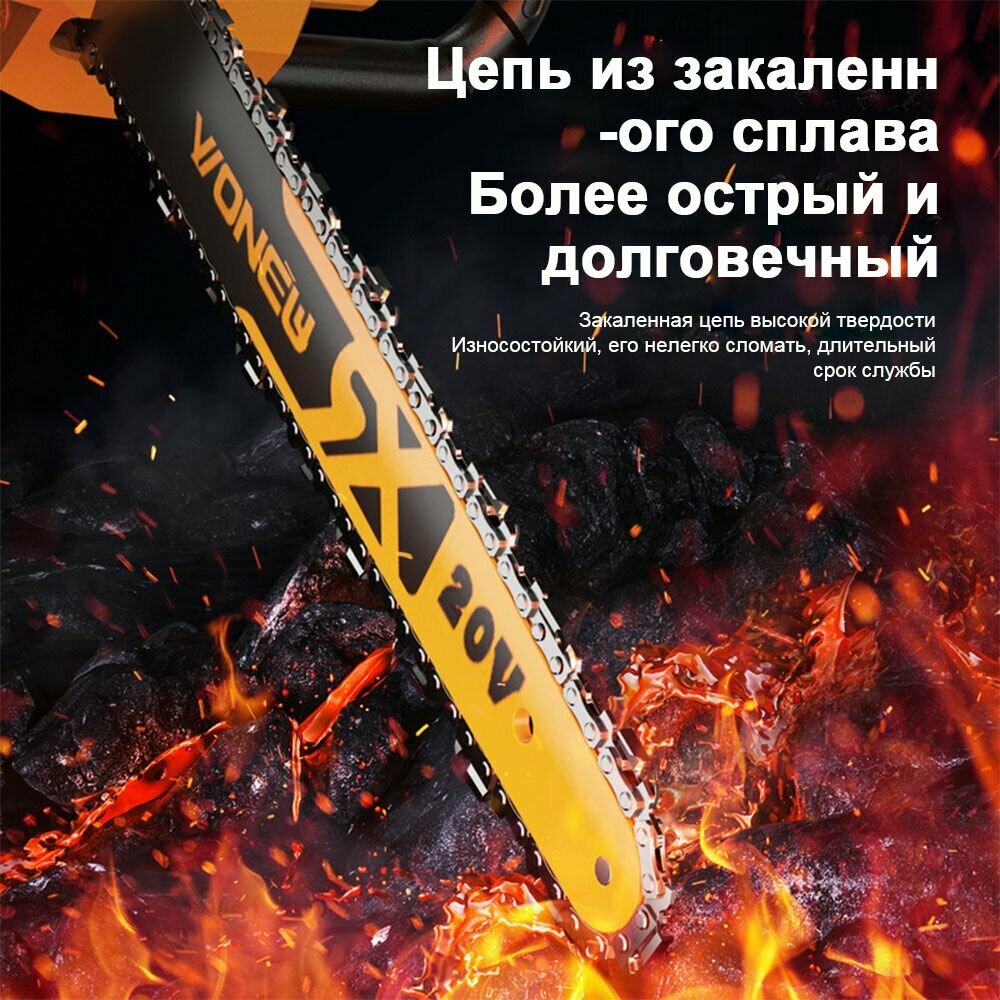 Цепная электропила — фото 1