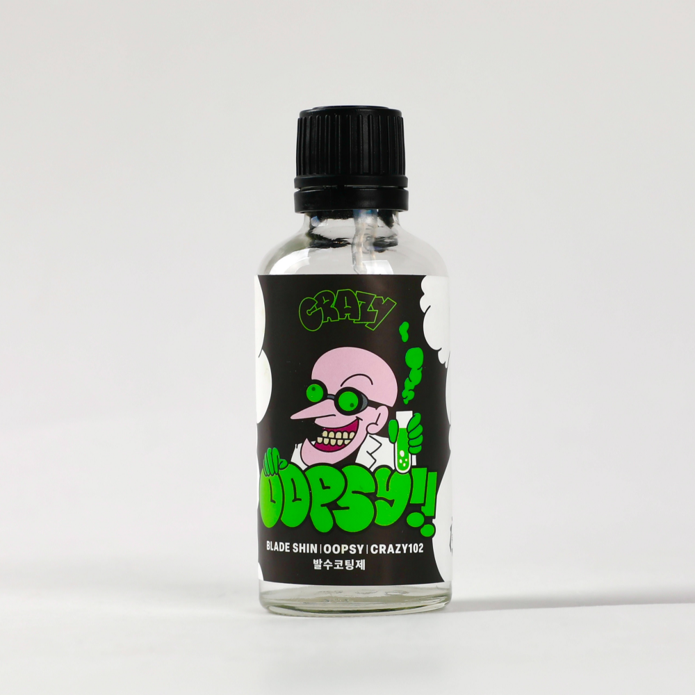 Антидождь "OOPSY! Crazy", кварцевая защита, для автостекол и зеркал, 50мл, Южная Корея