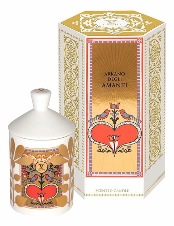 V Canto Arkano Degli Amanti Свеча ароматическая 330 гр