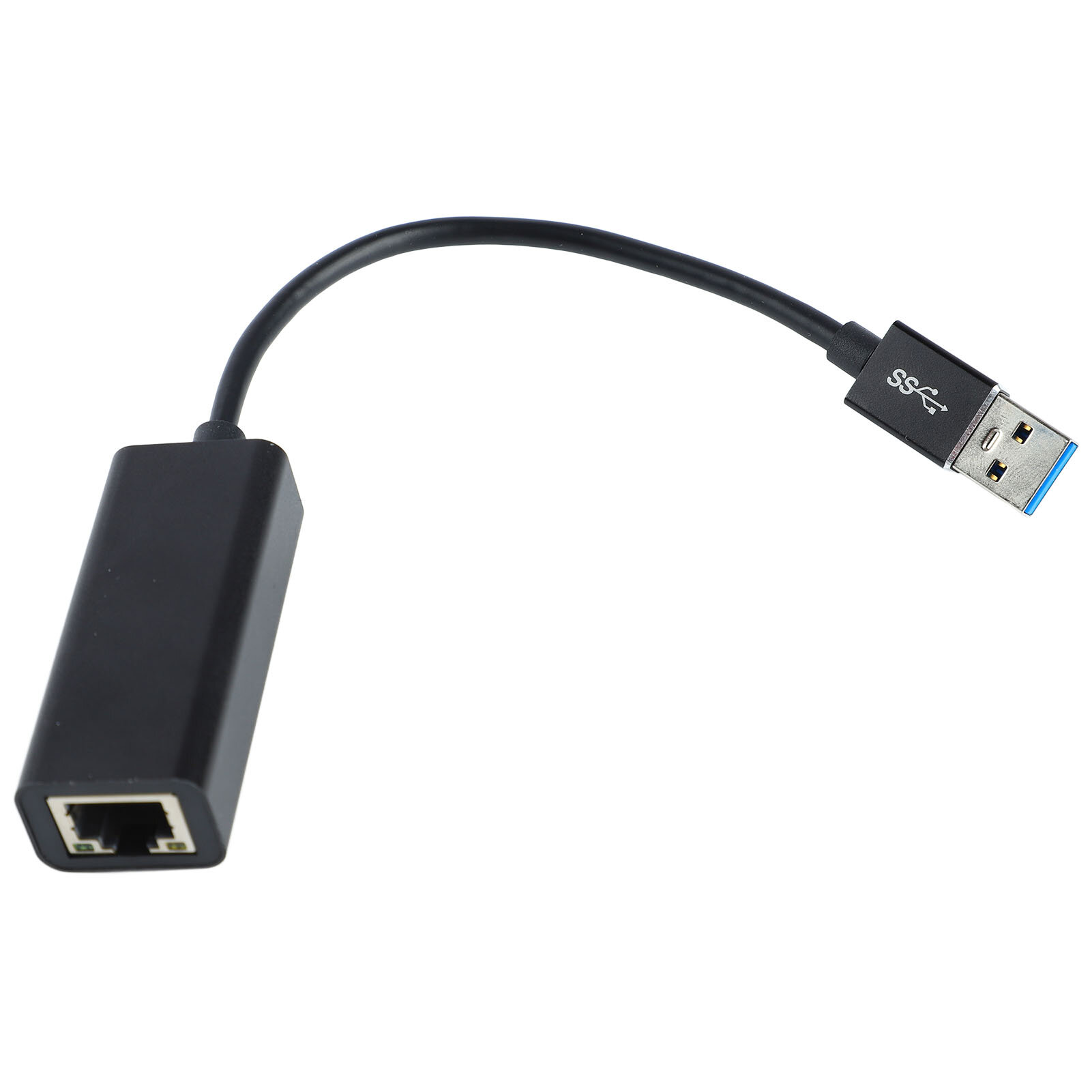 Адаптер USB C к Ethernet с подсветкой Конвертер гигабитного кабеля USB типа C в RJ45 для планшета Черный