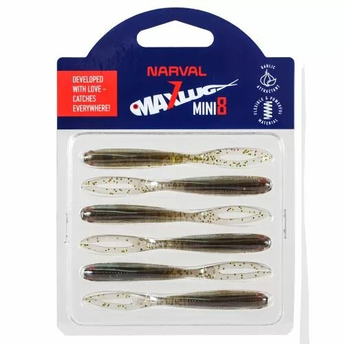 Силиконовая приманка Narval Maxlug Mini 8см. #047 6шт.