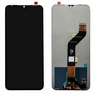 Дисплей для Itel A46 в сборе с тачскрином, черный Premium Quality