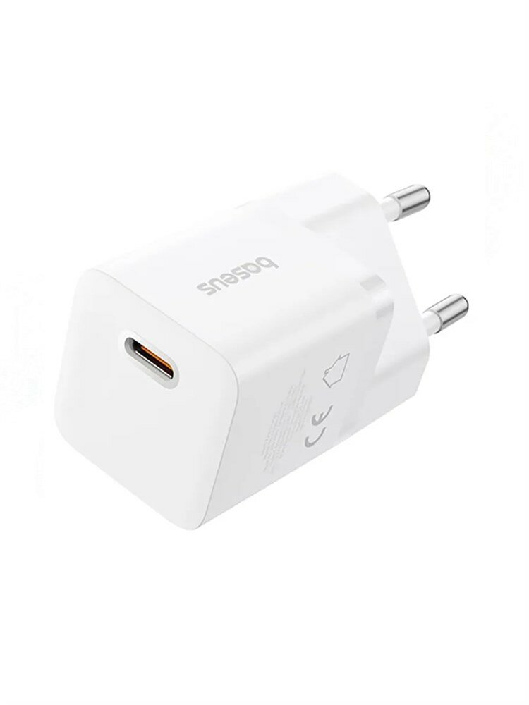 Baseus Сетевое зарядное устройство Baseus GaN5 Fast Charger mini 1C 25W CCGAN25E5-M P10110909213-00 белый