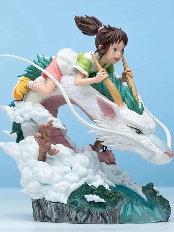 Аниме Унесённые призраками тихиро Огино Haku Фигурка