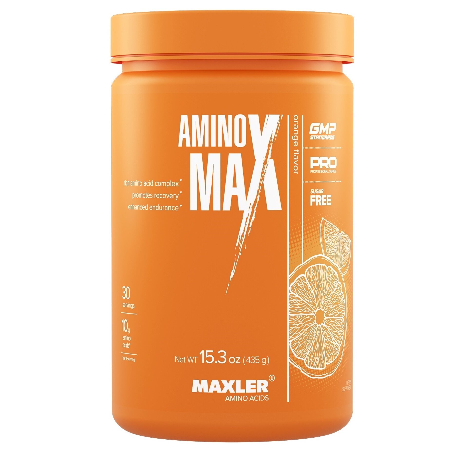 Аминокислотный комплекс Amino Max 435 гр (Maxler) Апельсин