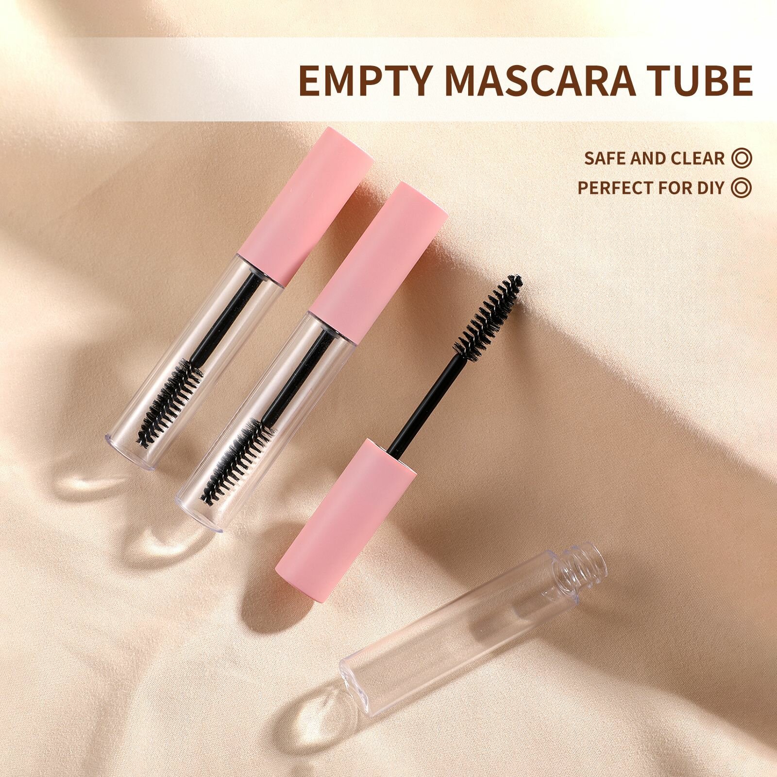 10 шт. 10 мл пустые тюбики для туши DIY контейнер для крема для ресниц макияжный инструментОпятьusable диспенсерный флакон.
