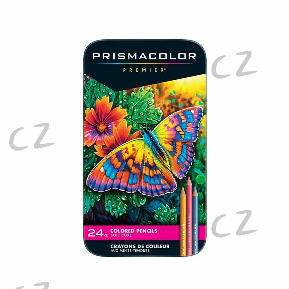 Цветные карандаши Prismacolor Premier 24 цвета с мягким сердечником=v=
