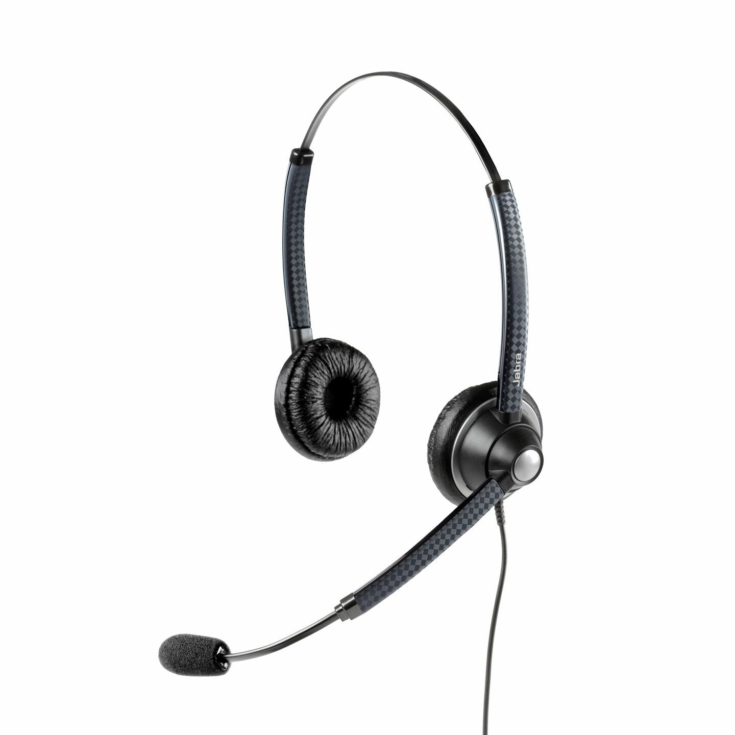 Проводная стереогарнитура Jabra Biz 1900 Duo (1989-820-104), c QD разъёмом