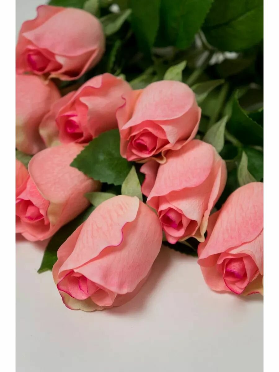 Искусственные силиконовые розы