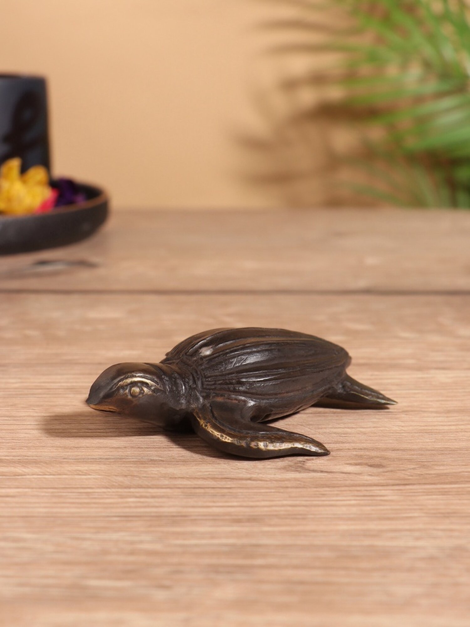 Сувенир «Черепашка», 10×8×3 см, бронза