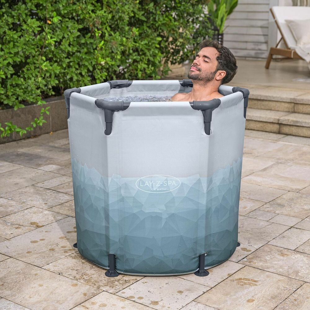 Ледяная купель Bestway Glacial dip, 90х80 см + фильтр-насос + тент, 6002K