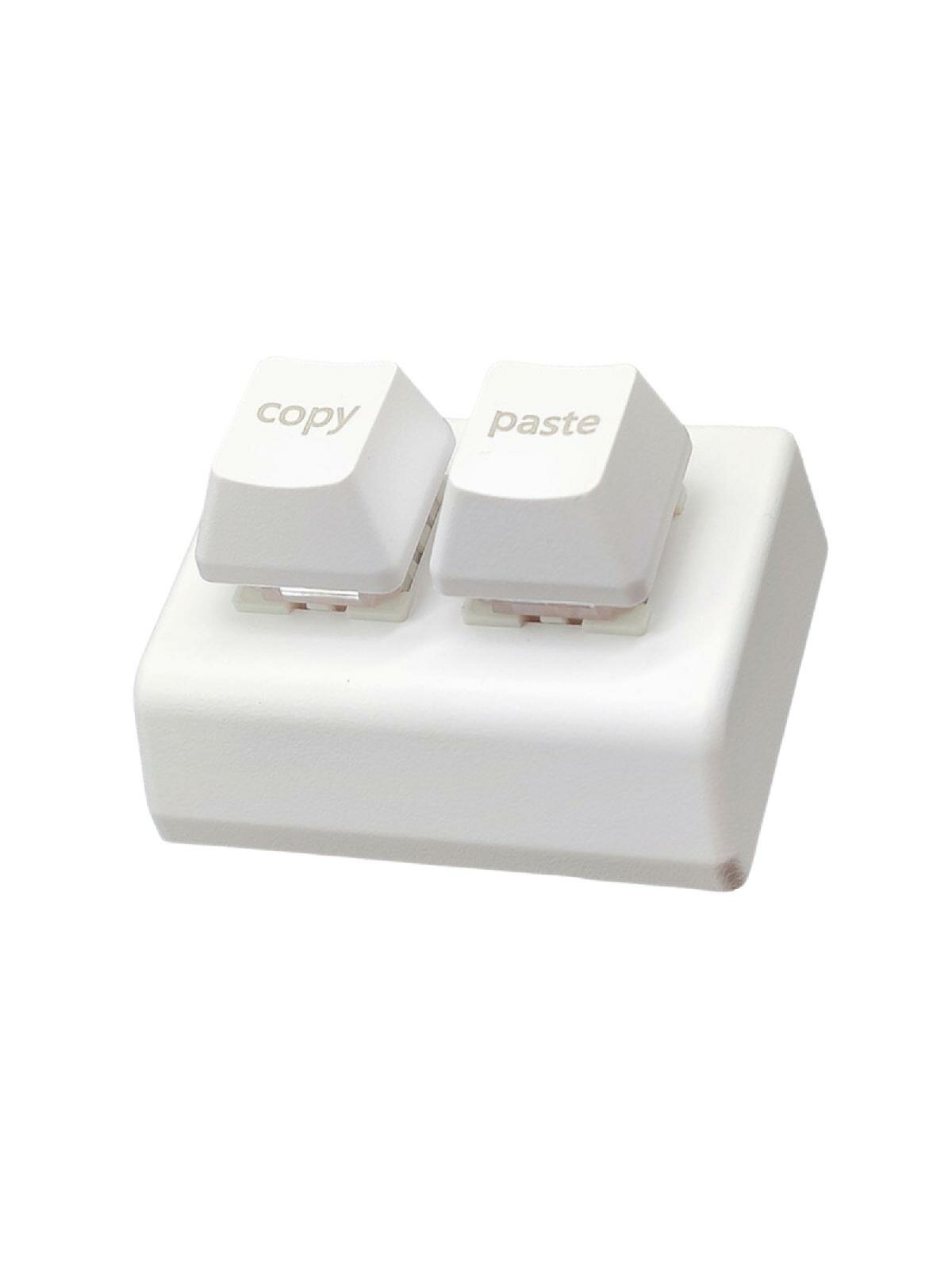 USB Corded Color Mechanical 2 Key Keypad For Game, Programmable Switches Mini Keyboard Hot Swap