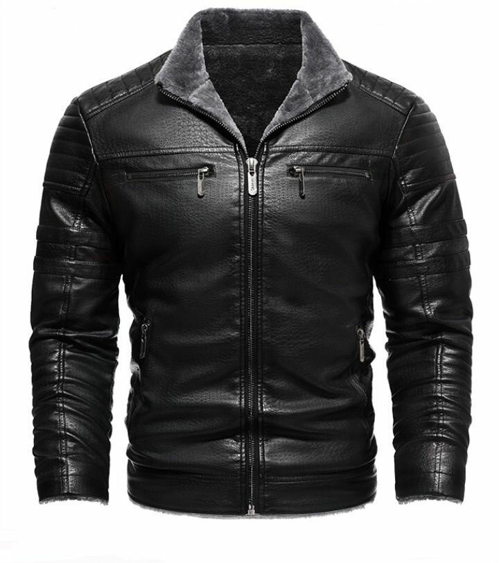 Куртка кожаная