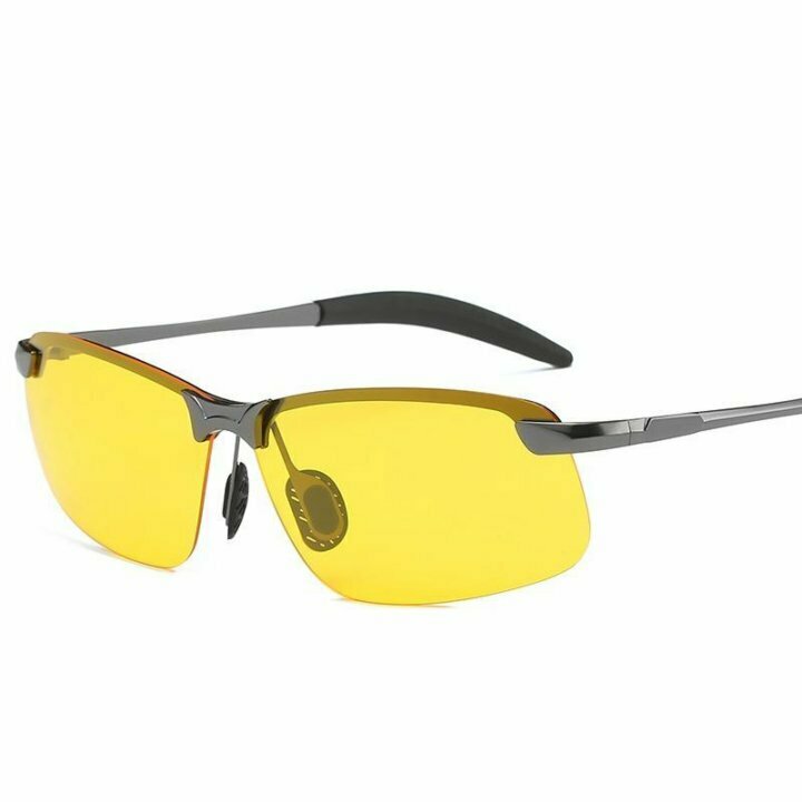 Спортивные очки "Night Vision", для водителей, с поляризацией, UV400, желтые