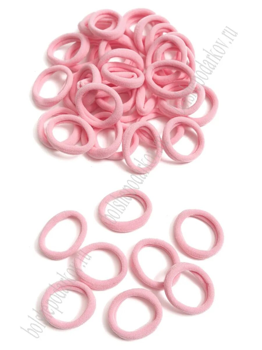 Резинки бесшовные для волос 3 см (20 шт)