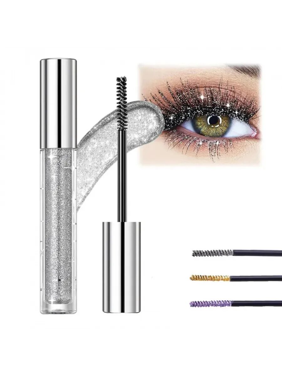 Тушь для ресниц Question Beauty Glitter Mascara