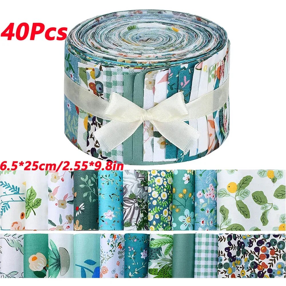 Хлопковая ткань для рукоделия 40 шт.