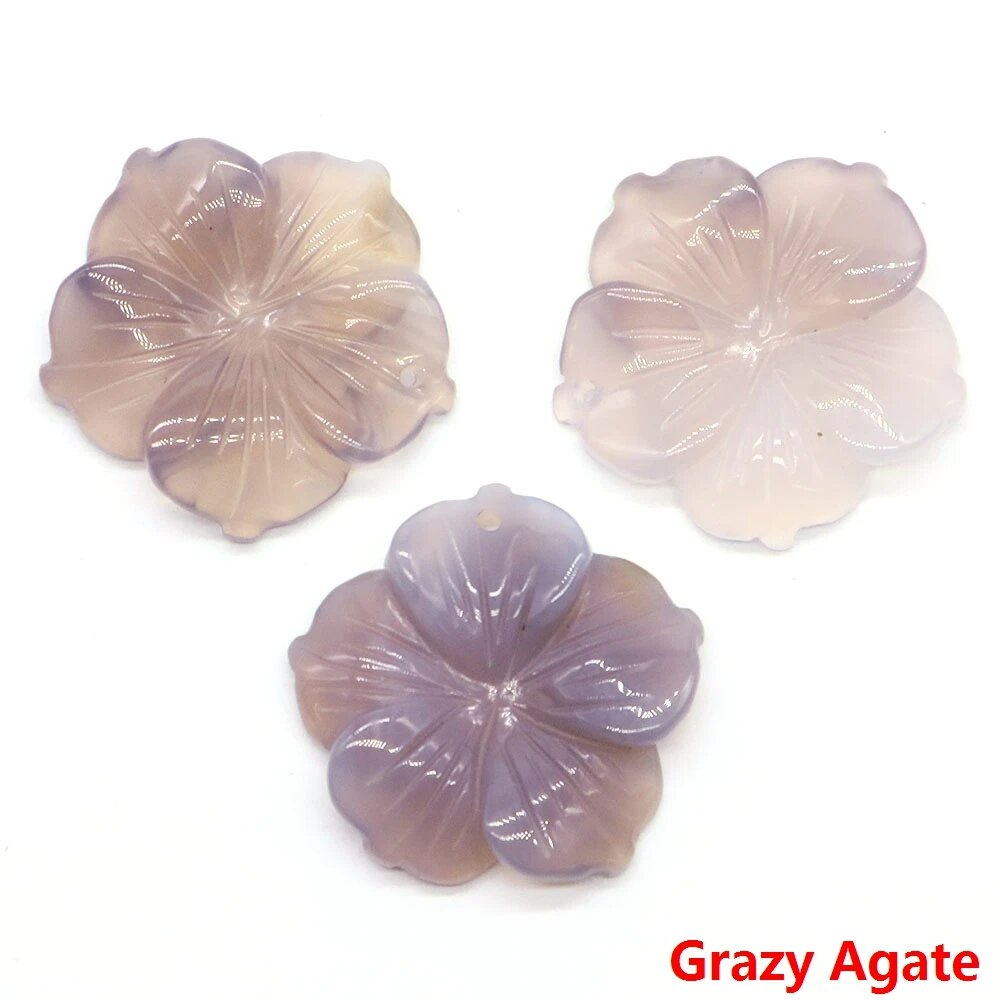 Цветы из натурального агата Grazy Agate