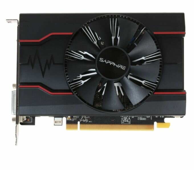 Видеокарта Sapphire AMD Radeon RX 550 PULSE OC (11268-01-20G) - PCI-E 3.0, 4 ГБ, GDDR5, 128 бит, DisplayPort, DVI-D, HDMI, GPU 1100 МГц