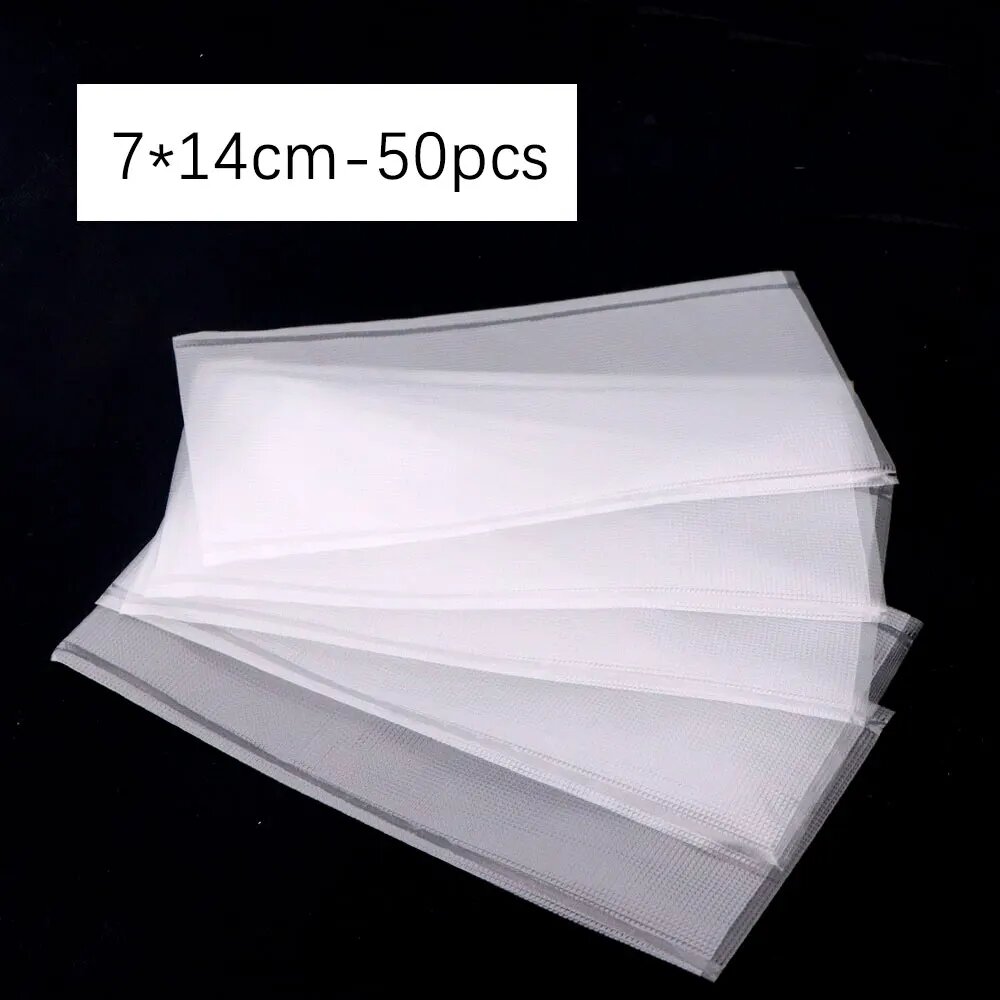 50 шт. PVA мешки 7x14 см для фидера