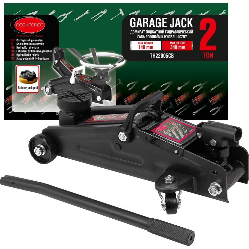 Домкрат ROCKFORCE подкатной гидравлический RF-TH22005CB(29752)