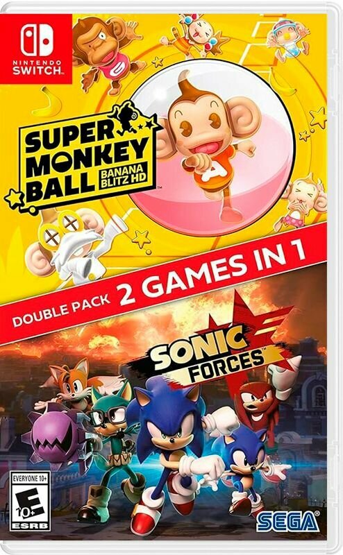 Игра Nintendo Switch Sonic Forces + Super Monkey Ball Banana Blitz HD