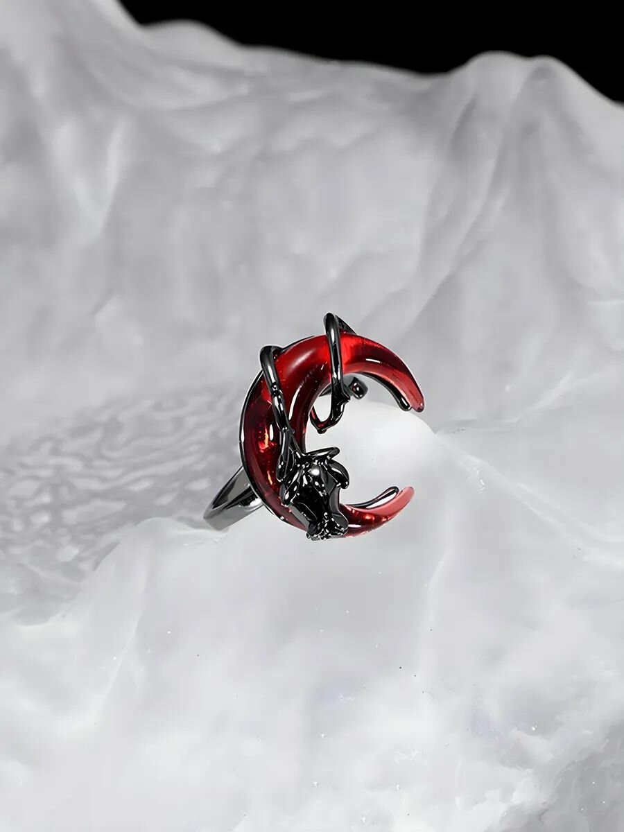 Кольцо, пластик, металл