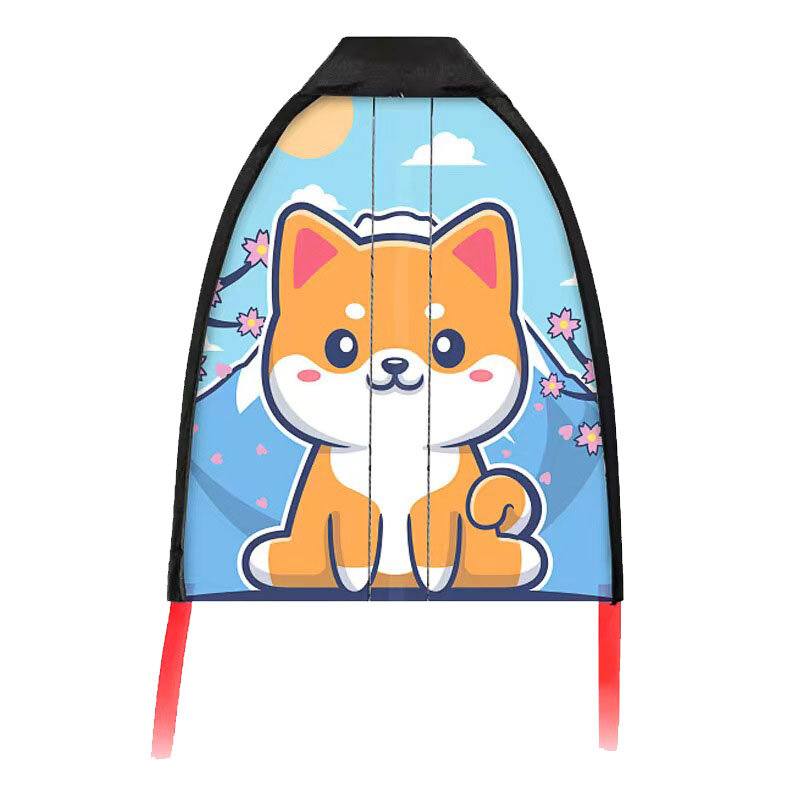Children's Thumb Ejection Kite Small Funny Outdoor Sports Games Birthday Gifts Corgi