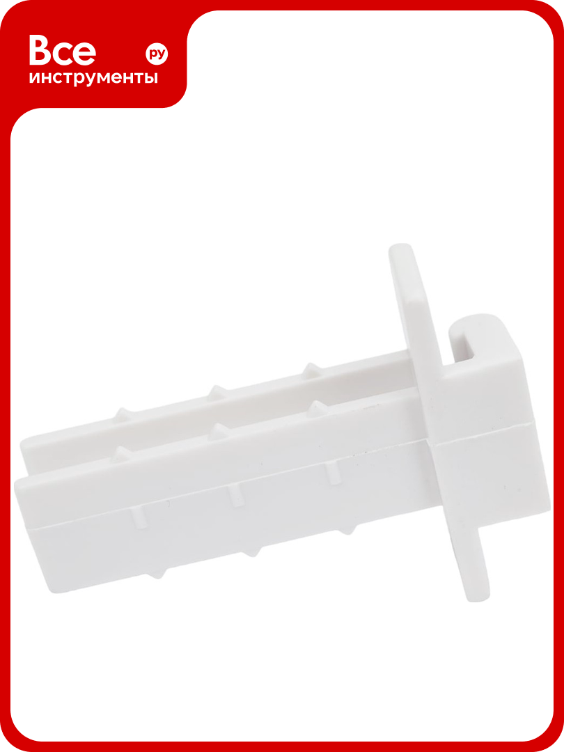 Крепление поперечины москитной сетки под шнур KOMFORT Москитные системы КР00722 для соединения планки