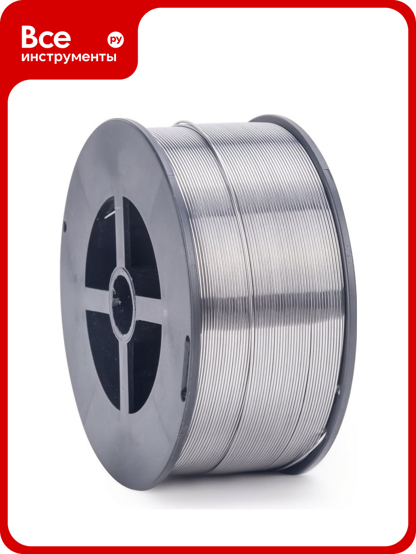 Проволока сварочная порошковая E71T-GS (0.8 мм; 0.9 кг; D100) FOXWELD 4872 для сварки во