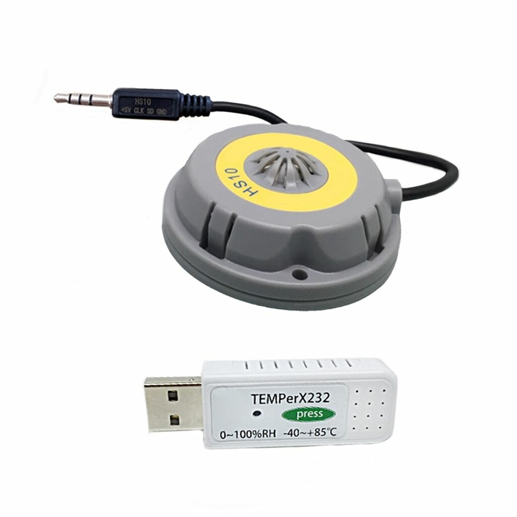 Термометр и гигрометр, USB-термометр и гигрометр TMPerX232 H