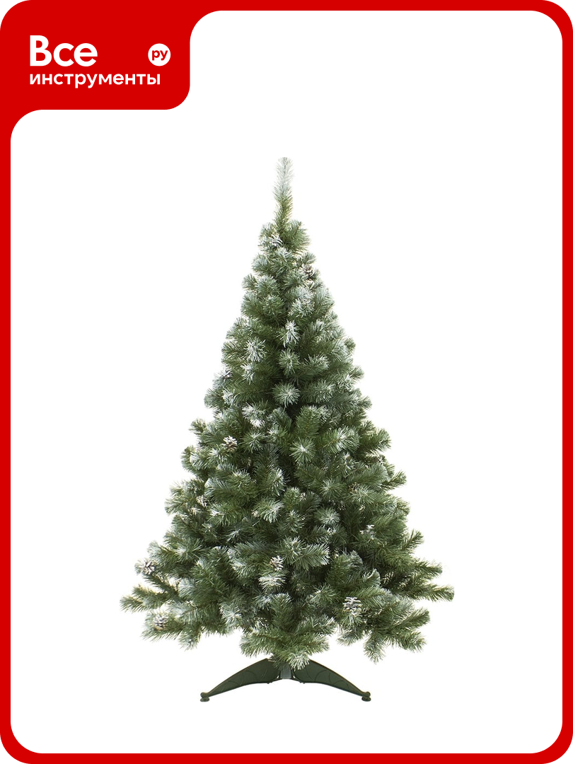 Ель MOROZCO Альпийская заснеженная с шишками 1.8 м 5718, прочного материала