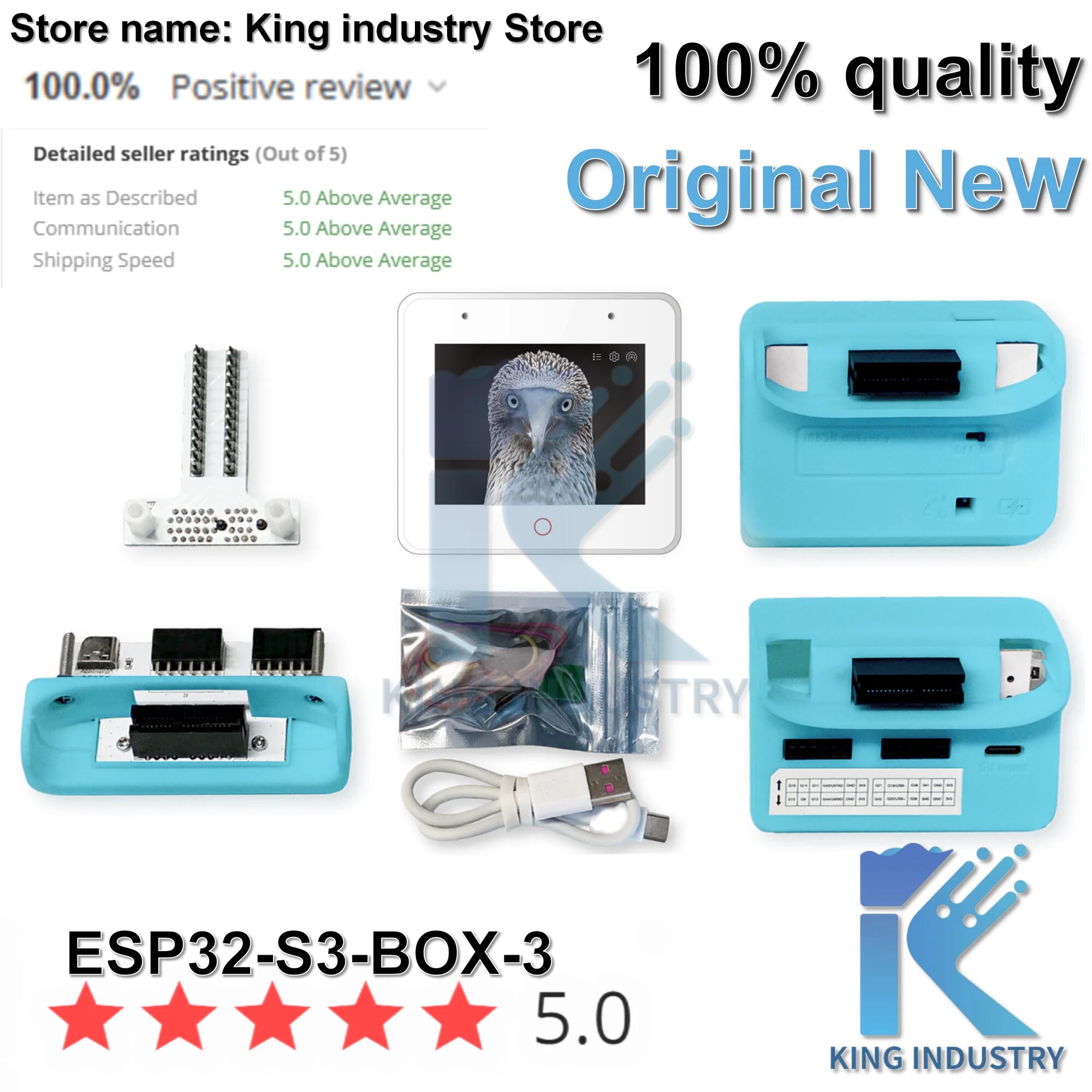 ESP32-S3-BOX-3 модуль для разработки AIOT ESP32-S3-BOX-3